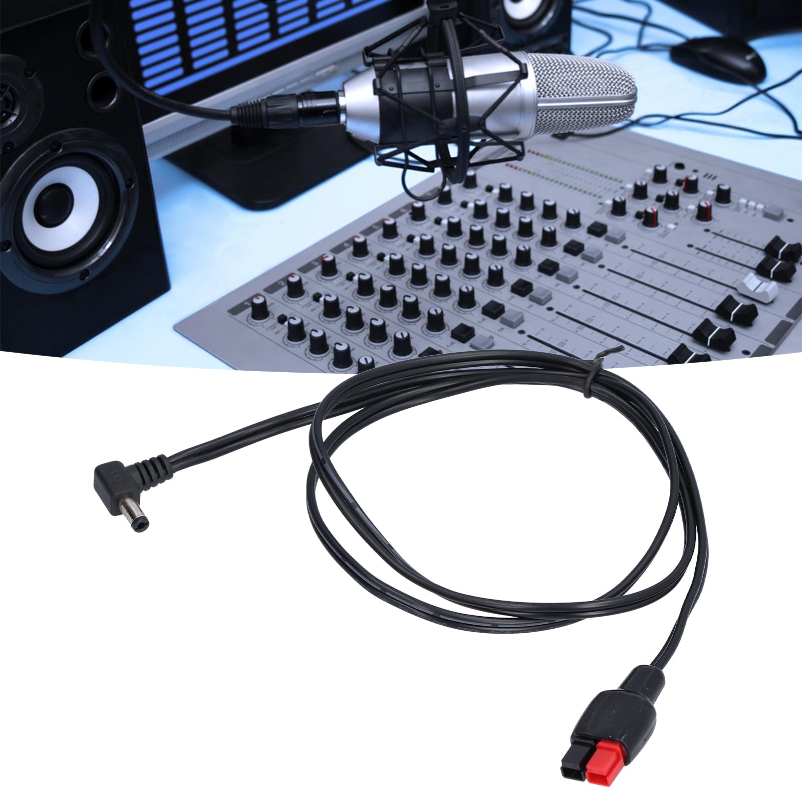 NBLTYPOX DC Power Supply Cable,ABS Radio Power Cable Car Mobile Radio Power Cable Electronics Accessories for ICOM IC‑705 ELECRAFT KX3 and KX2
