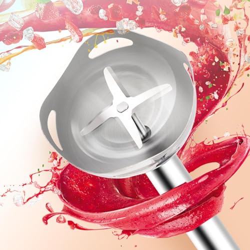 Kitchen Hand Blenders, Hand Blenders Food Blender, Powerful Mixer Grinder, Electric Stick Blender, Stick Mixer Hand Held Blender with Easy Control Grip, Sauce Mixer, Portable Food Processor
