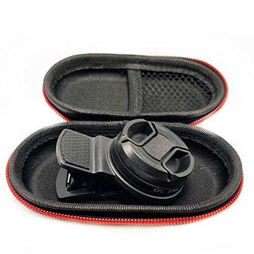 37MM Circular Universal Portable Polarizer Camera Lens CPL Filter Professional(Black)