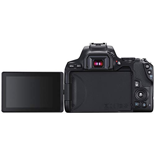 Canon EOS Rebel SL3 DSLR Camera with 18-55mm f/4-5.6 is STM Zoom LensĀ , 64GB Memory,Case, Tripod and More (28pc Bundle)