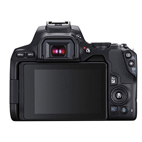 Canon EOS Rebel SL3 DSLR Camera with 18-55mm f/4-5.6 is STM Zoom LensĀ , 64GB Memory,Case, Tripod and More (28pc Bundle)
