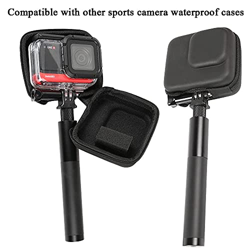 Hard Carrying Case for GoPro Hero 11 10 9 8 7 6 5 4 Waterproof Housing Case,DJI Osmo Action 3 Camera Waterproof Shell,Insta360 One R RS AKASO Underwater Dive Shell and More