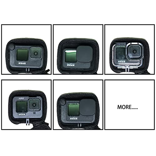 Hard Carrying Case for GoPro Hero 11 10 9 8 7 6 5 4 Waterproof Housing Case,DJI Osmo Action 3 Camera Waterproof Shell,Insta360 One R RS AKASO Underwater Dive Shell and More