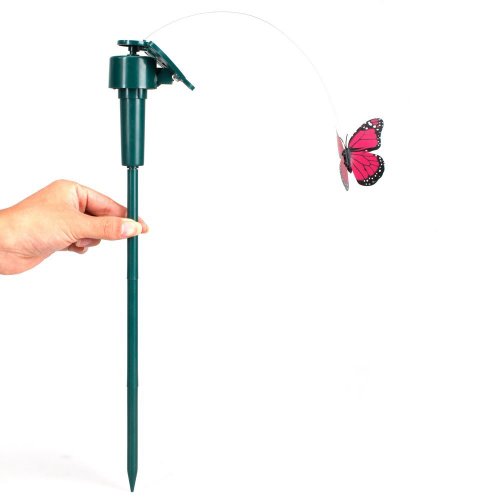 Solar Powered Dancing Flying Butterfly Garden Decoration