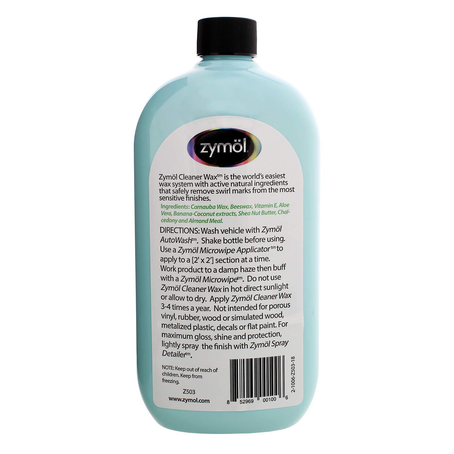 Zymol Z503A Cleaner Wax - 16 oz.