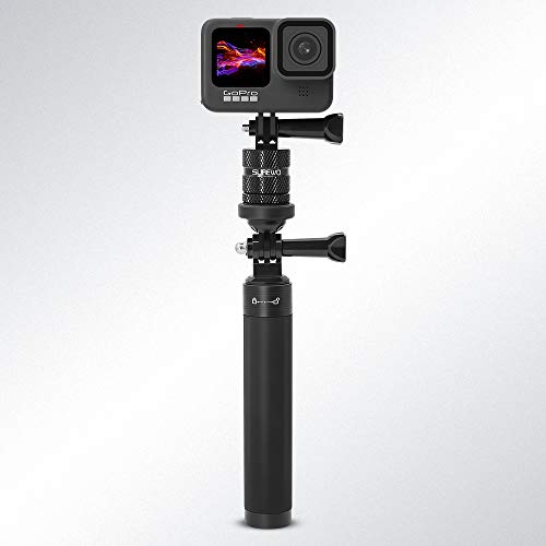 Aluminum 1/4 inch 20 Camera Mount, 360 Degree Rotation Tripod Mount Adapter Compatible with GoPro Hero 10 Black,Hero 9/8/7/6/5 Black,OSMO Action, Xiaoyi 4K and Other Standard 1/4 Accessories