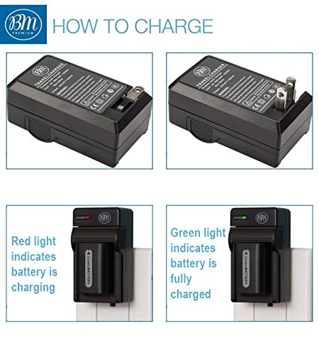 Pack Of 2 NP-FH50 Batteries + Battery Charger For Sony Alpha DSLR A230 DSLR A290 DSLR A330 DSLR A380 DSLR A390 Digital SLR Camera + More!!