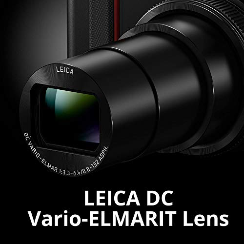 Panasonic LUMIX ZS200D 4K Digital Camera, 20.1MP 1-Inch Sensor, 15X Leica DC Vario-Elmar Lens, F3.3-6.4 Aperture, WiFi, Hybrid O.I.S. Stabilization, 3-Inch LCD, DC-ZS200DK (Black)