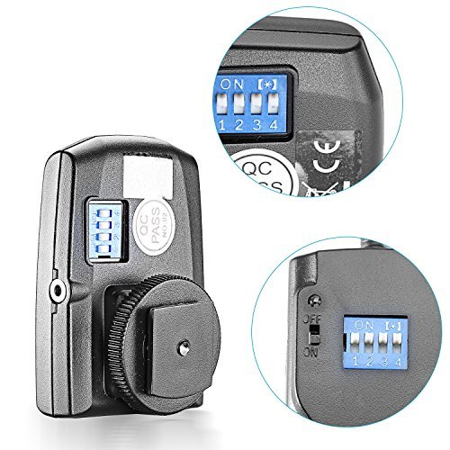 Neewer 16 channels RT-16 Wireless Studio Flash Trigger, Compatible with Neewer S101-300W, S101-400W, S101-300W PRO, S101-400W PRO and Other Studio Lights