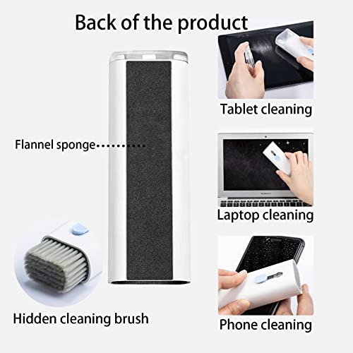 7 in 1 Electronic Cleaner kit - Keyboard Cleaner, Keyboard Cleaning Kit, Laptop Cleaner with Brush, Electronic Cleaner for Airpods pro/Laptop/Phone/Computer/Screen (Give Away a Flannel Cloth) Blue