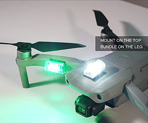 VIFLY Drone Strobe Light, Anti Collision Light for FAA Drone Night Flying, Fits DJI Mini 3 Pro/Mini 2/Mini SE/Air 2S/Mavic Air 2/Mavic 3/Mavic 2 (1pc Pack)