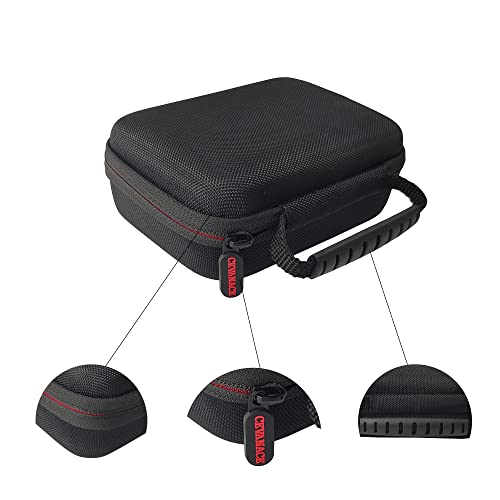 Evanice EVA Hard Case with Foam,6.7 x4.7 x2.5 inches Hard Sided Camera/Digital Case EVA shockproof Outdoor case,Suitable for storage of drones, digital products, electronic instruments, etc.