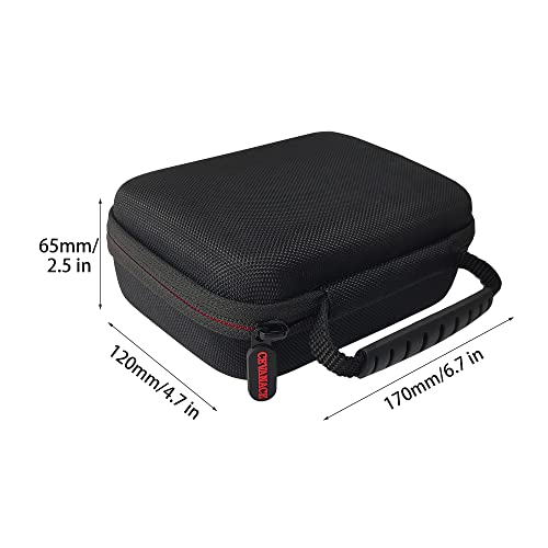 Evanice EVA Hard Case with Foam,6.7 x4.7 x2.5 inches Hard Sided Camera/Digital Case EVA shockproof Outdoor case,Suitable for storage of drones, digital products, electronic instruments, etc.