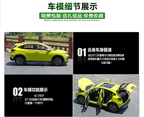 Models Vehicle Replica Car 1 18 Fit for Cadillac XT4 SUV Simulation Model Car Metal Diecast Minicar Scale Model Collectibles Souvenir Collectible Gift 2023 2024 (Color : White)