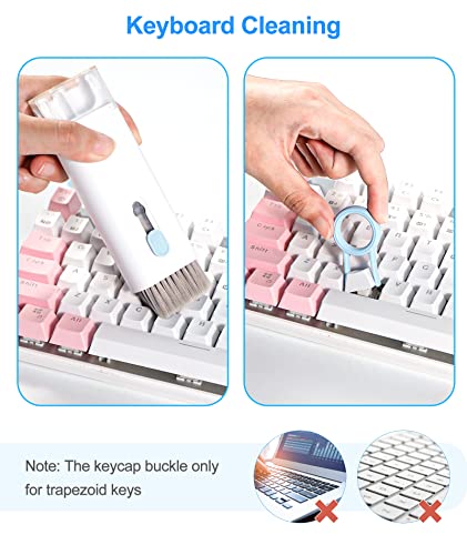 8-in-1 Electronic Cleaner Kit, BoYata Portable Cleaning Tools with Air Blower, Keyboard Cleaning Kit, Earbud Cleaner Kit, Screen Cleaner for Laptop/Keyboard/Computer/Earphone/Tablet/Airpod (NO LIQUID)