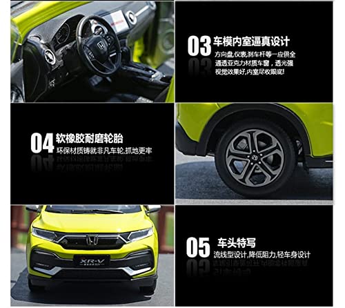 Models Vehicle Replica Car 1 18 Fit for Cadillac XT4 SUV Simulation Model Car Metal Diecast Minicar Scale Model Collectibles Souvenir Collectible Gift 2023 2024 (Color : White)