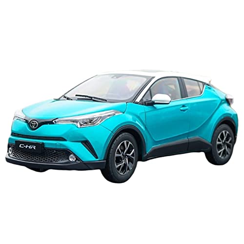 Models Vehicle Replica Car 1 18 Fit for Toyota CHR SUV Simulation Car Model Metal Diecast Minicar Scale Model Collectibles Souvenir Collectible Gift 2023 2024 (Color : Blue)