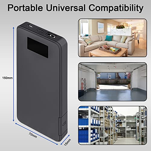 Spy Camera Wi-Fi Hidden Camera, 10000 mAh Large Capacity Portable Mini Spy Hidden Cam, 1080P Wireless Video Nanny Cameras with Phone App Motion Detection Night Vision Home Security