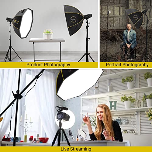 Glow EZ Lock Quick Octa Large Softbox with Bowens Mount (36")