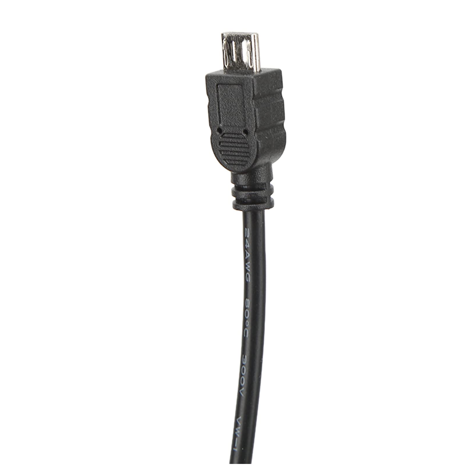 Cam Hardwire Kit, USB Cable Hardwire, Car Dashcam Hardwire, USB Adapter Overheating Protection for Mirror Cam GPS Navigator Radar Detector (MICRO)