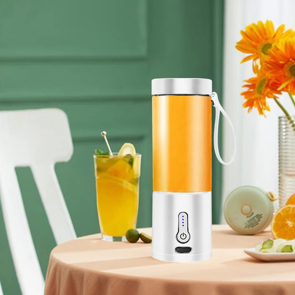 ESSISH 530ML Electric Juicer Portable Smoothie Blender USB Rechargeable Food Processor Fruit Mixer Mini Juicer Blender Cup A