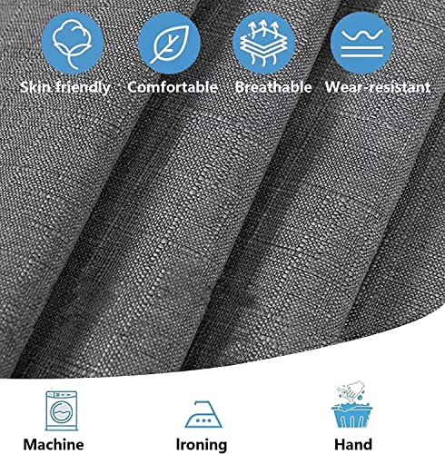 Custom Bench Cushion,Personalized Size Bench Pad with Non-Slip Bottom,Indoor/Outdoor Thickened Foam Furniture Cushions for Garden Patio Bench Swing ,Bay Window Seat Pads,Washable Sofa Cushion
