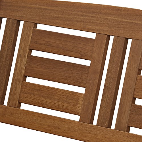 Furinno Tioman Hardwood Patio / Garden / Outdoor Porch Swing, Swing B, Natural