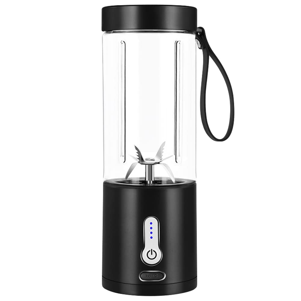 ESSISH 530ML Electric Juicer Portable Smoothie Blender USB Rechargeable Food Processor Fruit Mixer Mini Juicer Blender Cup A