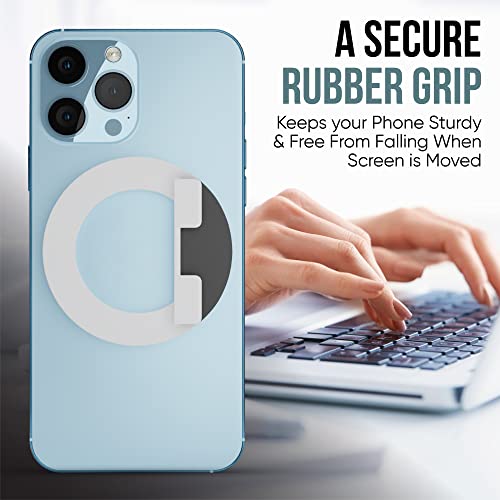 Capstone Continuity Camera Mount for MacBook Laptops | Works with iPhone 12, 13 & 14 Using iOS 16 | for Mac OS Ventura or Later