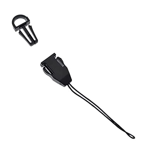 Specialist ID 5 Pack - Quick Release Detachable Loop String Connector - Buckle Snap Adapter to Lanyard or Straps for USB Flash Drive, Cell Phone, Small Camera and More