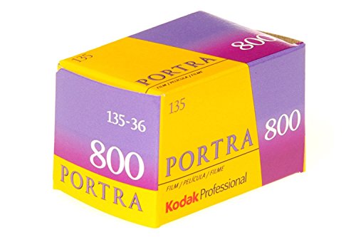 Pack of 2 Kodak 145 1855 Professional Portra 800 Color Negative Film (ISO 800) 35mm 36 Exposures