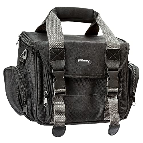Ultimaxx Large Carrying Case/Gadget Bag for Sony,Nikon, Canon, Olympus, Pentax, Panasonic, Samsung & Many More SLR Cameras & Camcorders
