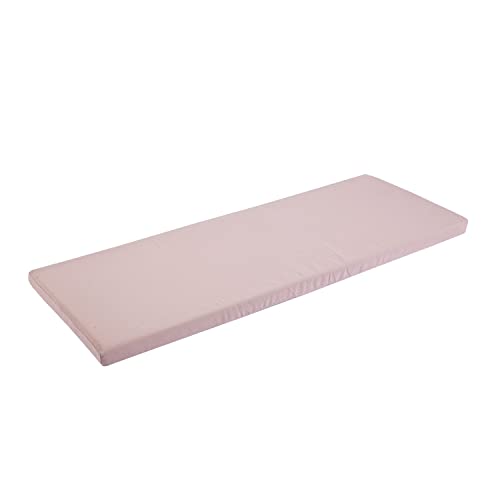 MICUSHION Outdoor Bench Cushion for Patio Furniture Water Resistant Porch Swing High Density Foam Cushions Non Slip Window Seat Pad Indoor (36"x16"x2", Khaki)