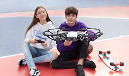 Ryze Tech Tello - Mini Drone Quadcopter UAV for Kids Beginners 5MP Camera HD720 Video 13min Flight Time Education Scratch Programming Toy Selfies, powered by DJI, White
