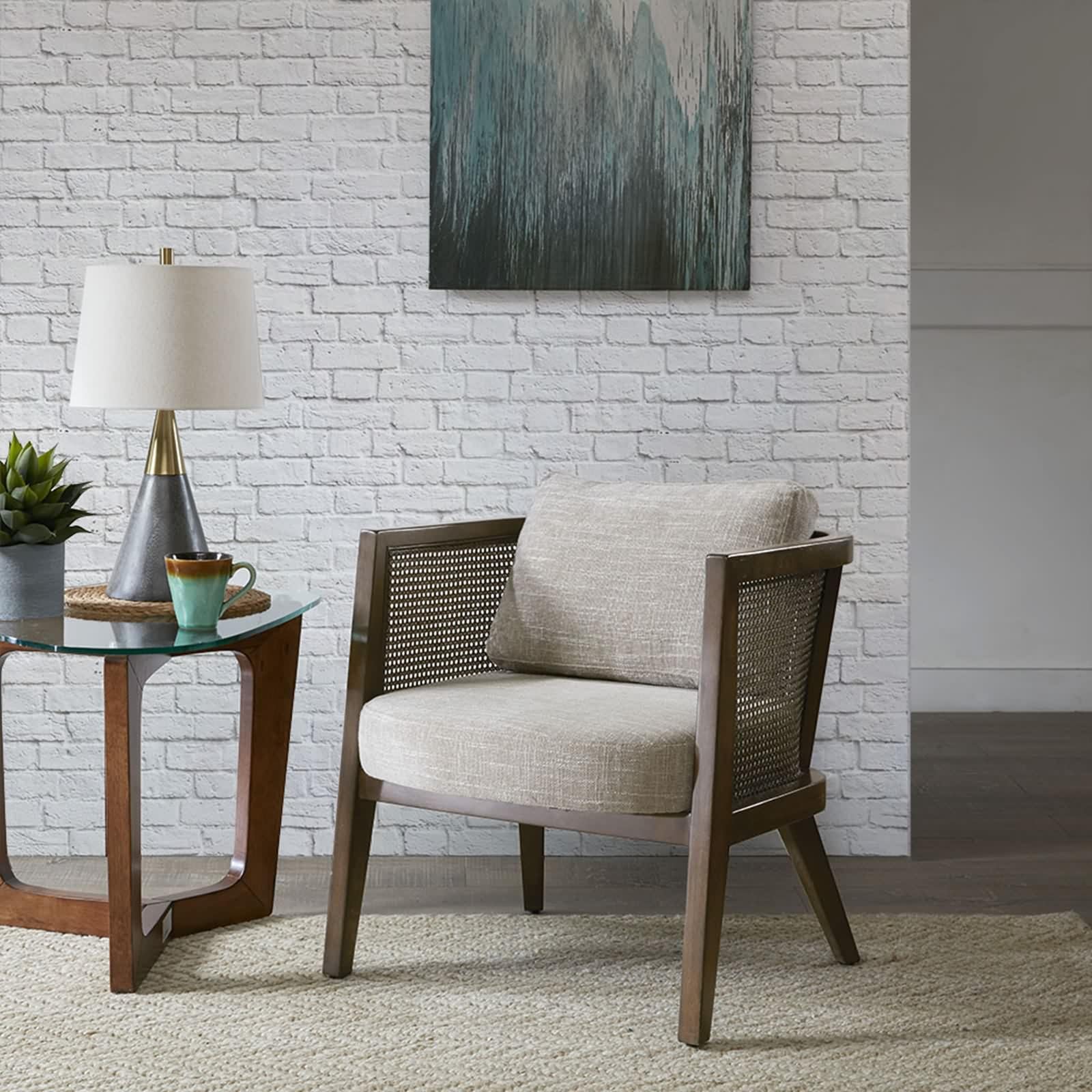 Dsnyu Solid Wood Chair, Modern Living Room Chairs Accent Seating Armchair Comfy Home Furniture 28.50" Lx27 Wx31.50 H
