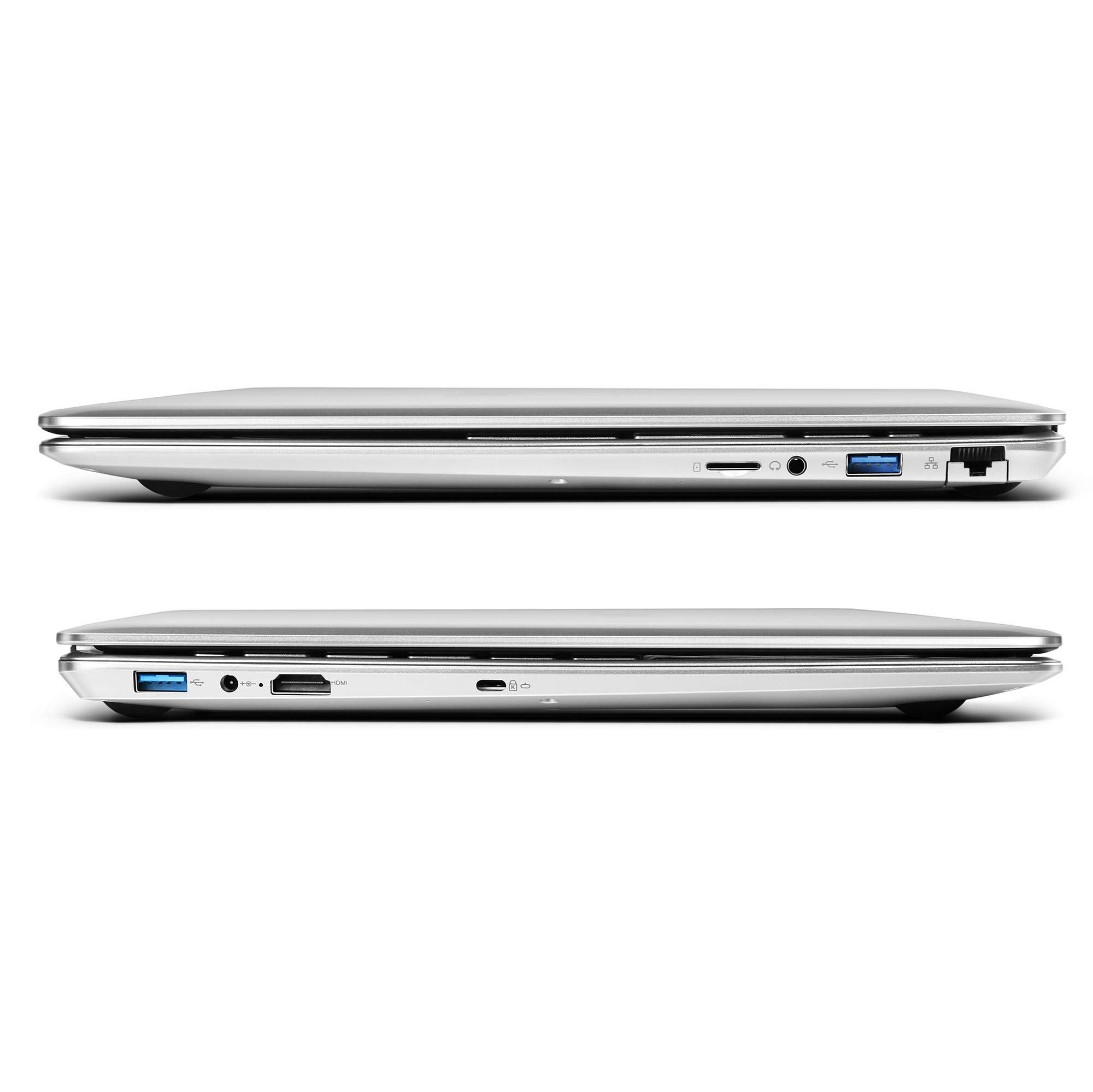 BROAGE 15.6" FHD Laptop Computer, Intel Quad-Core i5-8250U up to 3.4GHz, 8GB RAM, 512GB SSD, 5G WiFi, RJ45 Ethernet, HDMI, USB 3.0, HDMI, Webcam, Backlit Keyboard, Silver, Windows 10 Home, Remote Work
