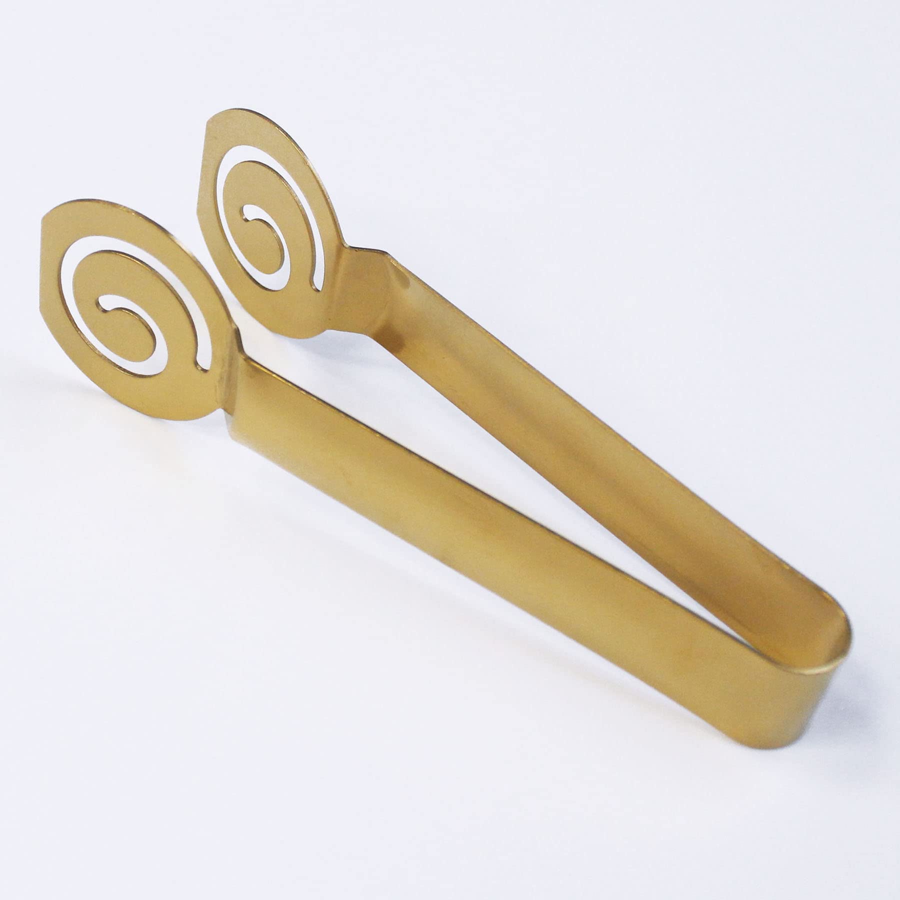 Ousyaah 4 Piece Tea Bag Squeezer, Stainless Steel Round Tea Bag Squeezer Tongs, Tea Filter Coffee Bag Clamp Tea Strainer Grip Holder Lemon Slice Clip, Mini Ice Tongs Sugar Tongs Tea Bag Spoon