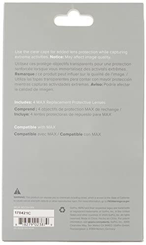 GoPro MAX Replacement Protective LensesĀ - Official GoPro Accessory