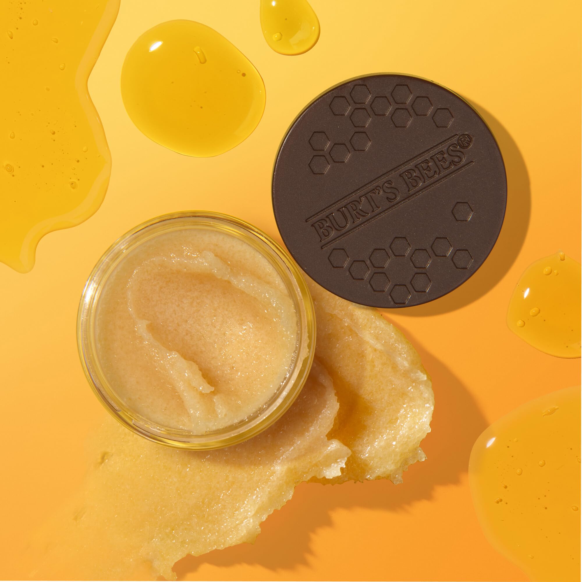 Burt's Bees Lip Care Easter Basket Stuffers, Moisturizingc & Conditioning Lip Scrub Spring Gift, for All Day Hydration, with Exfoliating Honey Crystals, All Natural, 0.25 Ounce