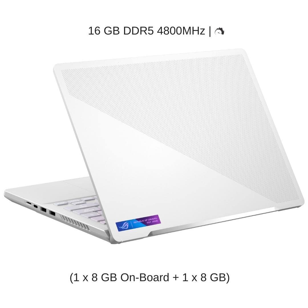 [2022] HIDevolution ASUS ROG Zephyrus G14 GA402RK 14" WQXGA 120Hz, 3.3 GHz Ryzen 9 6900HS, Radeon RX 6800S, 40 GB 4800MHz RAM, 1 TB PCIe SSD, Windows 11 Pro
