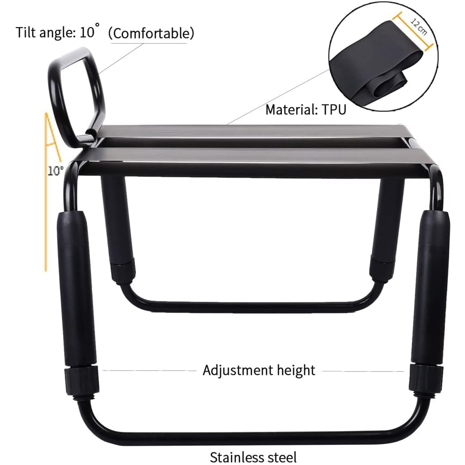 Multifunction Computer Chair Weightless Detachable Elastic Adult Toys & Computer Stand for Couple Position 208749