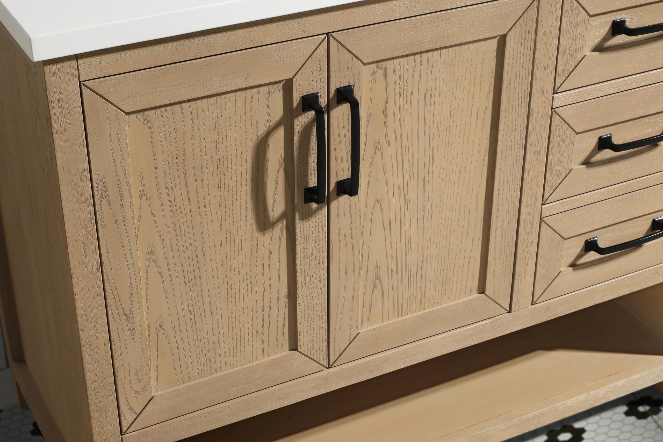 Ari Kitchen & Bath Venice 42" Bathroom Vanity in Oak Gray