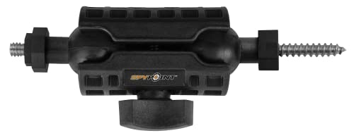 SPYPOINT MA-500 Fully Adjustable Trail Camera Mount - Double Swivel Tilt, Pan Tilt Game Camera Mount for Positioning Cell Cameras for Hunting ¼-20 Tripod Mount, Wood Screw Anchor Cams Mounting