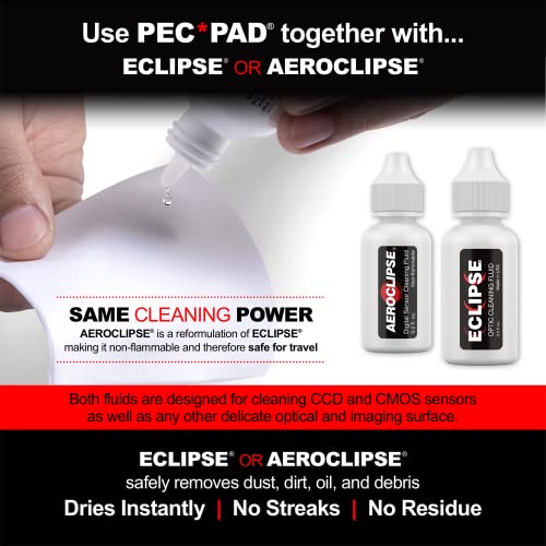 PEC-PAD Lint Free Wipes 4βx4β Non-Abrasive Ultra Soft Cloth for Cleaning Sensitive Surfaces Like Camera, Lens, Filters, Film, Scanners, Telescopes, Microscopes, Binoculars. (100 Sheets Per/Pkg)