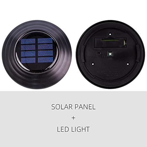 AOBON Solar Lights Outdoor Garden,4 Pack Solar Pathway Lights Outdoor,Solar Lights Outdoor Waterproof for Garden, Landscape, Path, Yard, Patio, Driveway, Walkway.Cool White