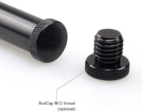 SmallRig 15mm Camera Rods (4 inch) 15mm Rail Rod Support System 15mm, Monitor Mount, 15mm LCD Mount, Follow Focus, Matte Box - 1049