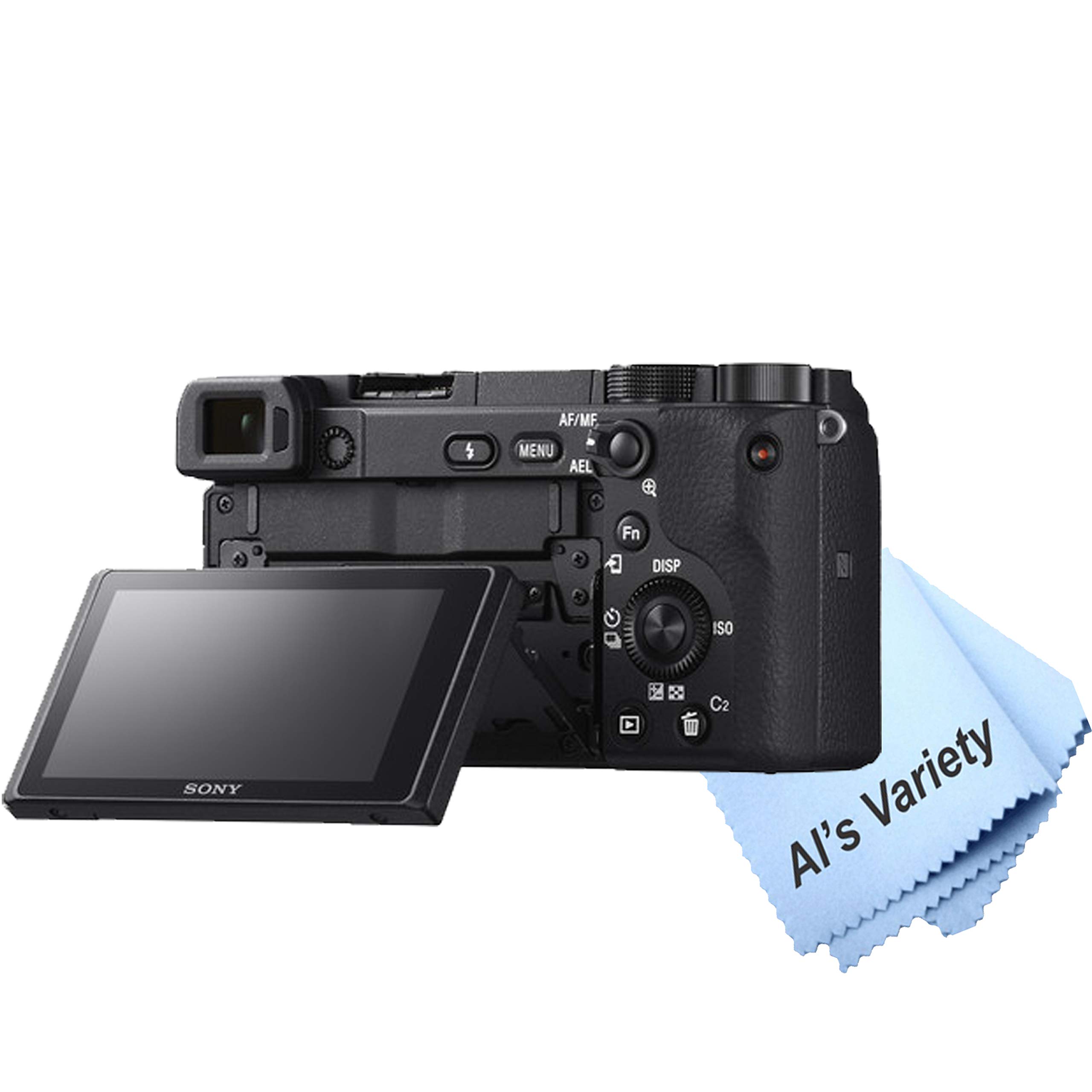 Sony a6400 Mirrorless Camera with 16-50mm Lens+ 64GB Memory, Macro + 2X Len, Case, Gripster Tripodpod, and More (28pc Bundle) (Renewed)