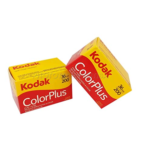 KODAK 6031470 Color Plus 200 135/36 Film, Black/White-Negative Film
