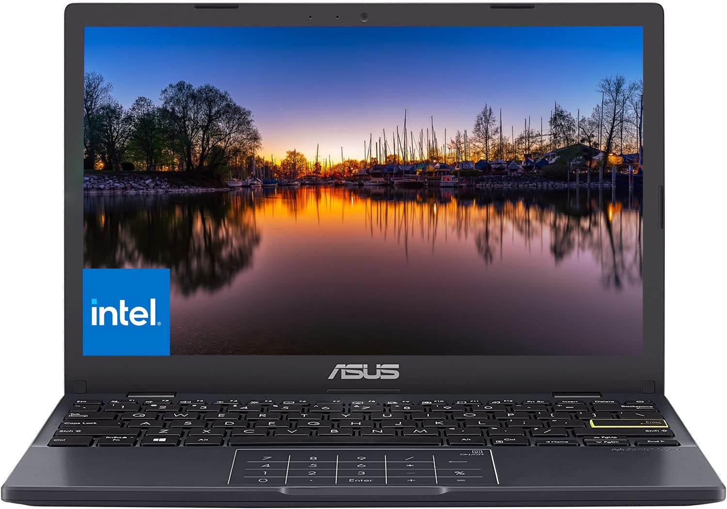 ASUS 2022 Newest Vivobook Go Laptop, 11.6 Inch HD Ultra-Thin Display, Intel Dual core, 4GB RAM, 64GB eMMC, Wi-Fi, Bluetooth, Windows 11 Home in S Mode, Bundle with JAWFOAL