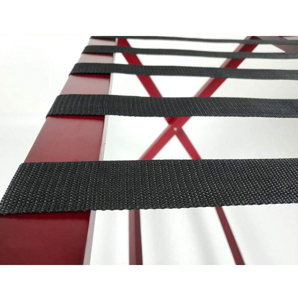 ELEdvb Luggage Rack Luggage Rack Hotel Room Foldable Solid Wood Suitcase Holder Luggage Rack Shelving Suitcase Backpack